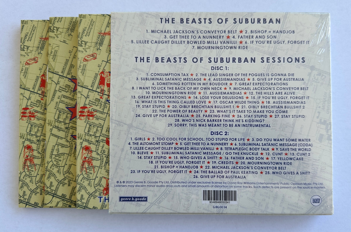TISM - BEASTS BOX - Beasts Of Suburban - 3CD BOX SET – viciousthreadsstore