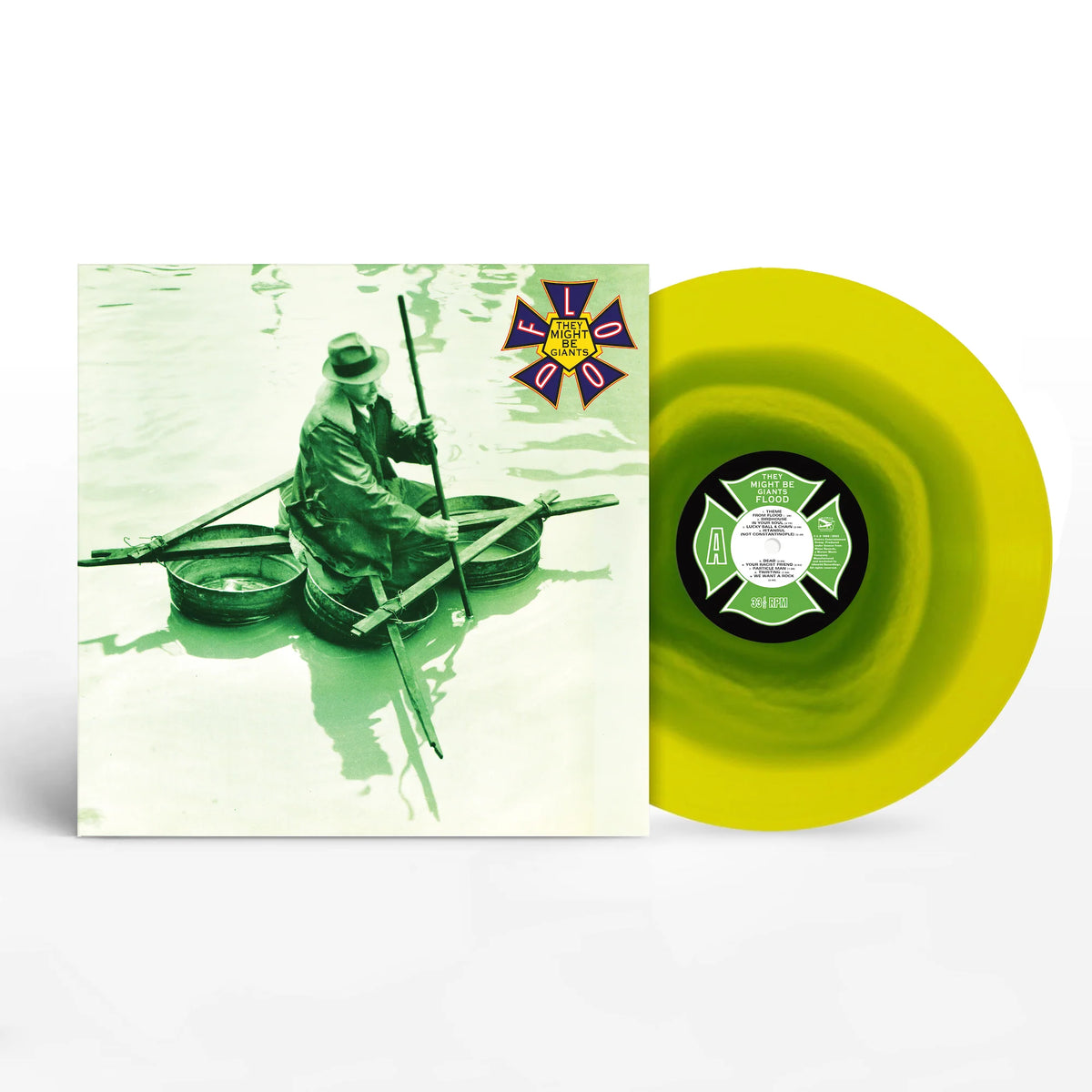 THEY MIGHT BE GIANTS - FLOOD (GREEN MULTIVERSE VINYL) – viciousthreadsstore