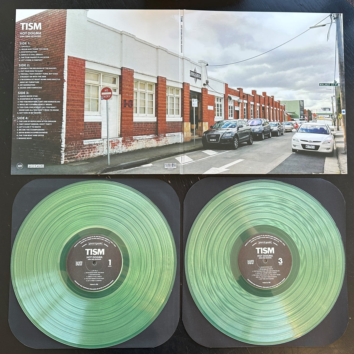 TISM - HOT DOGMA SING SING SESSIONS - COLOURED VINYL – viciousthreadsstore