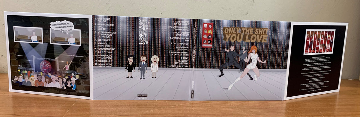 Damian Cowell - Only The Shit You Love - CD – viciousthreadsstore