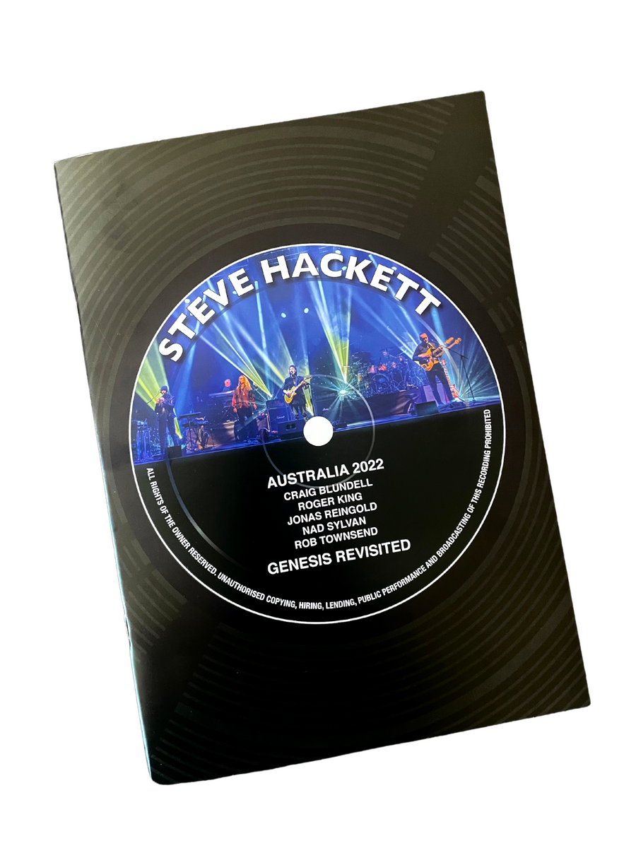 Steve Hackett Tour Programs – viciousthreadsstore