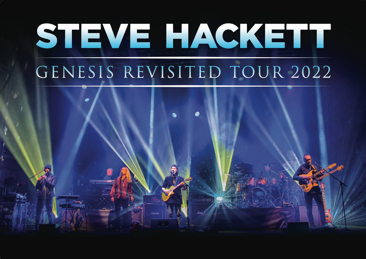 Steve Hackett Genesis Revisited 2022 Tour Poster – viciousthreadsstore