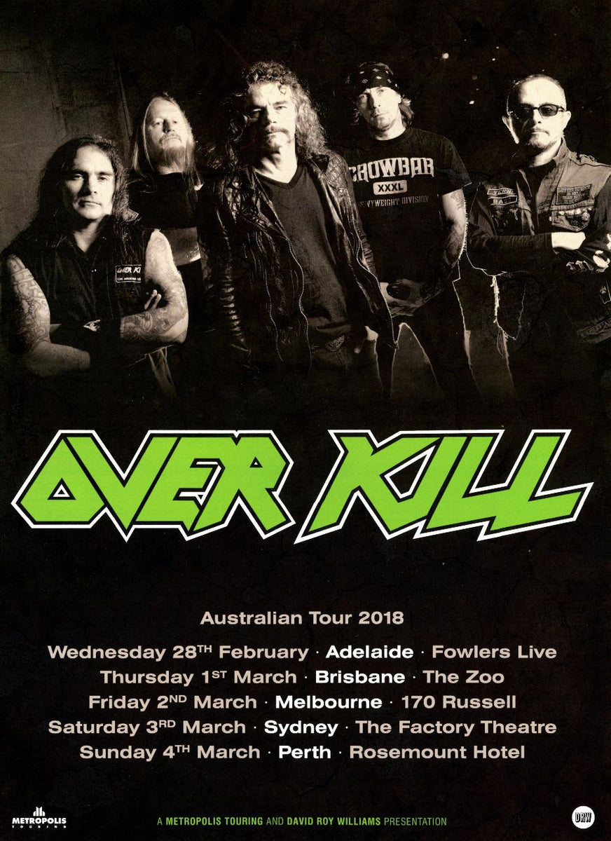 Overkill Poster 2018 – viciousthreadsstore